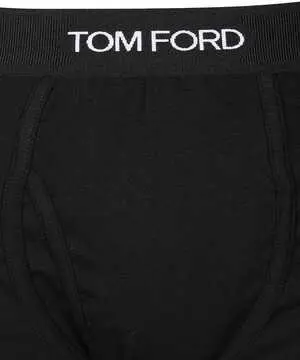 TOM FORD Logo Waistband Underwear - Black