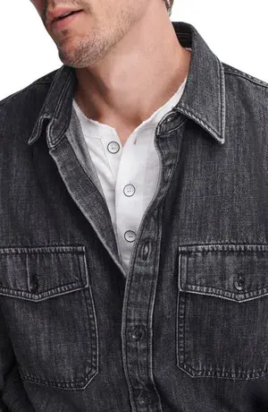 Rag & Bone Denim Cpo Shirt