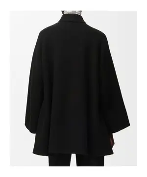 Loewe Short Coat In Wool And Cashmere