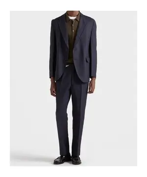 Prada Single-breasted Linen Blend Jacket