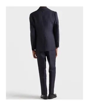 Prada Single-breasted Linen Blend Jacket