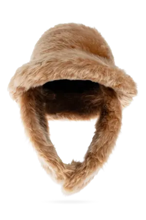 Loewe Fur Hat With Earflaps - Brown