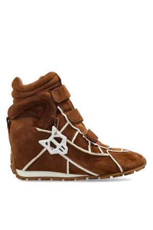 NAKED WOLFE Wedge Sneaker ‘element - Brown
