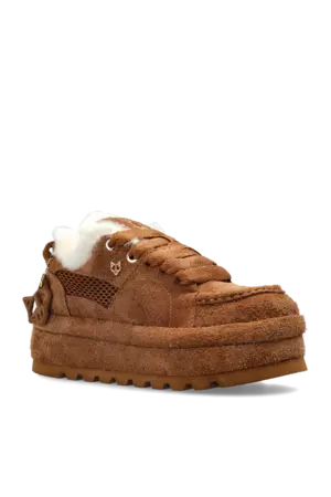 NAKED WOLFE Beau’ Platform Shoes - Brown