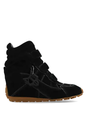 NAKED WOLFE Wedge Sneakers ‘element - Black
