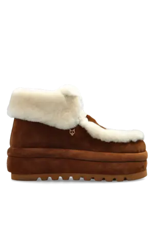 NAKED WOLFE Bambi’ Platform Snow Boots - Brown