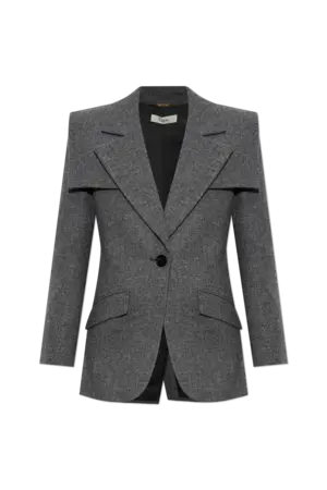 Chloé Wool Blazer - Grey