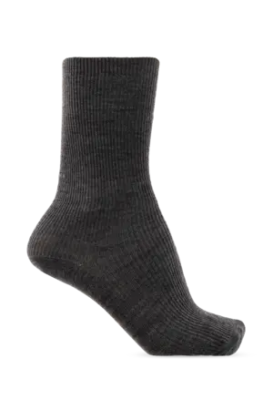 Balenciaga Wool Socks - Grey