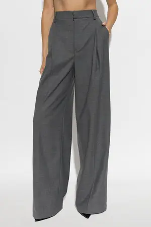 Blumarine Tailored Trousers With Pressed Creases