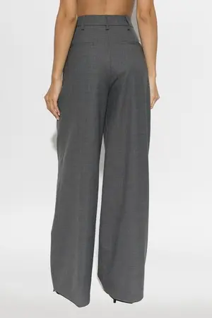 Blumarine Tailored Trousers With Pressed Creases
