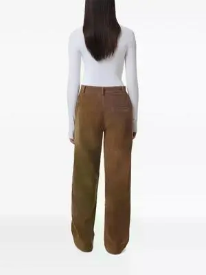 Apparis Kate Faux-suede Cargo Straight-leg Pants