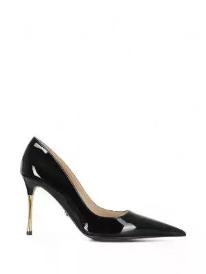 Mach & Mach Patent-finish Pointed-toe Pumps - Black