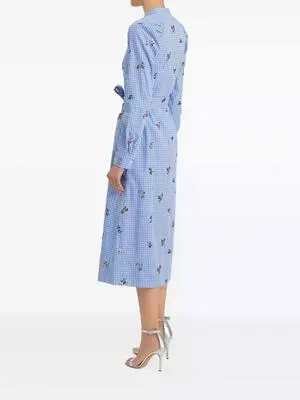 MARKARIAN Gazania Sequin-embellished Midi Shirt Dress