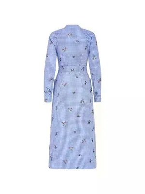 MARKARIAN Gazania Sequin-embellished Midi Shirt Dress