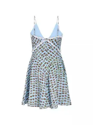 MARKARIAN Aristea Sunflower-print Mini Dress