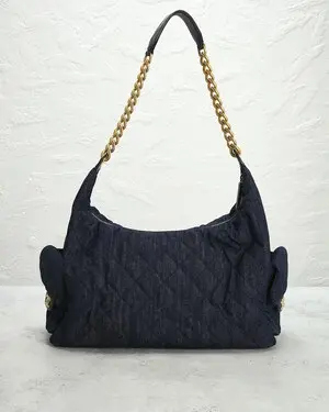 FWRD RENEW Chanel Denim Trendy Large Pockets Hobo Bag