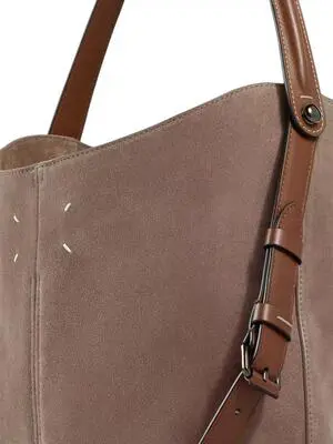 MAISON MARGIELA Dress-age Leather Shoulder Bag