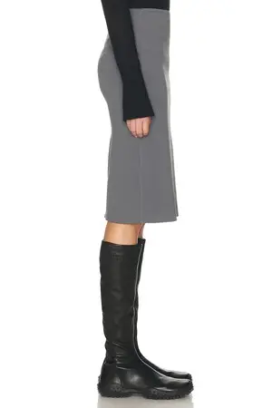 Miu Miu Popeline Stretch Skirt