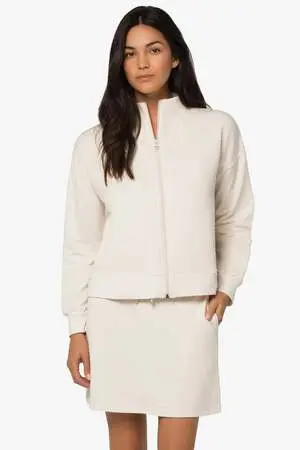 Helen Jon Boxy Zip Jacket - Stone