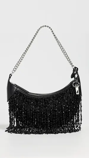Polo Ralph Lauren Beaded Fringe Shoulder Bag