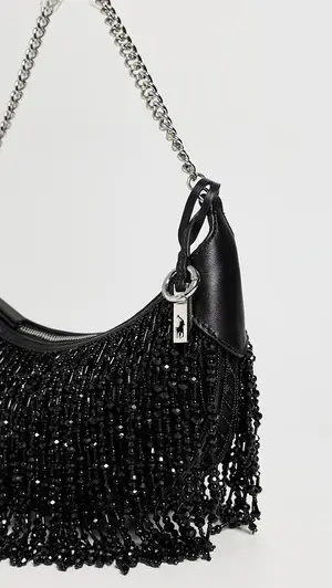 Polo Ralph Lauren Beaded Fringe Shoulder Bag