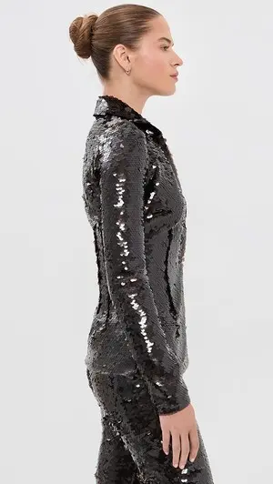LAQUAN SMITH Button Down Blouse