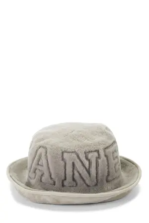 Chanel Shearling Bucket Hat