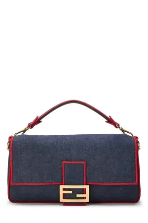 Fendi Convertible Baguette - Navy