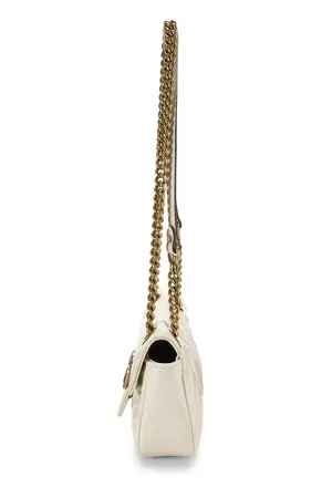Gucci Leather Gg Marmont Matelassé Shoulder Bag