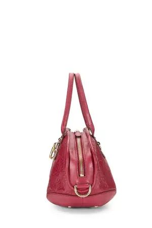 Gucci Ssima Heart Bit Handbag - Red