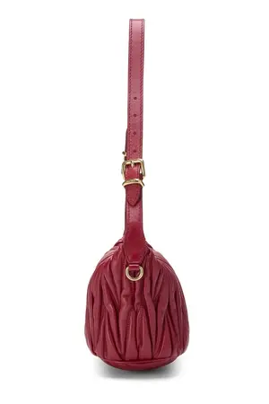 Miu Miu Quilted Nappa Shoulder Bag