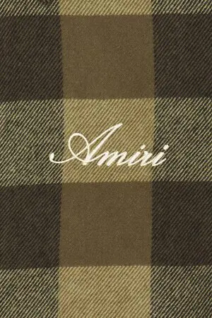 Amiri Os Heavy Flannel Shirt