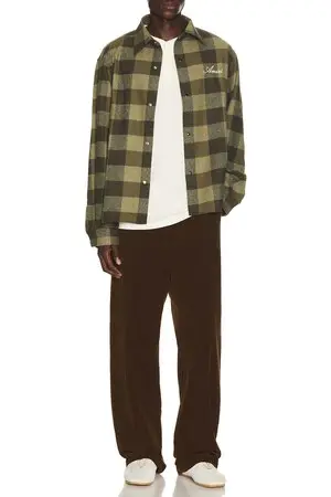 Amiri Os Heavy Flannel Shirt
