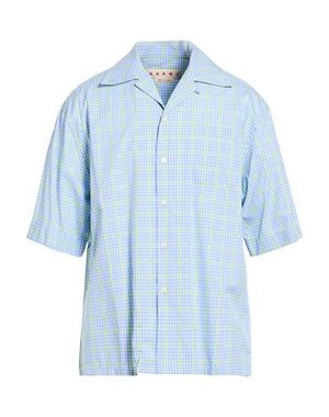 Marni Shirt Size Cotton - Azure