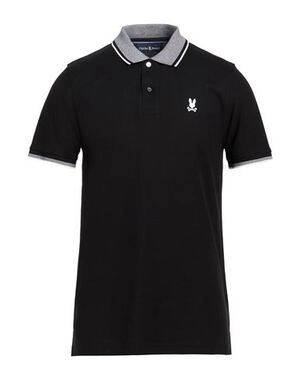 Psycho Bunny Polo Shirt Size Pima Cotton - Black