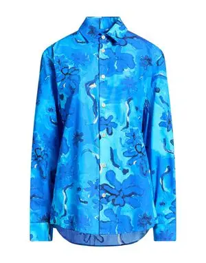 Marni Shirt Azure Size Cotton