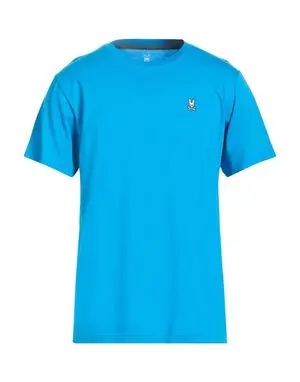 Psycho Bunny T-shirt Azure Size Pima Cotton - Blue