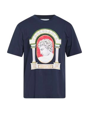 Casablanca T-shirt Size Organic Cotton - Navy