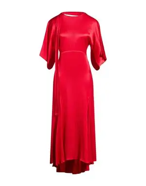 SEMICOUTURE Midi Dress Size Acetate, Silk