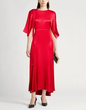 SEMICOUTURE Midi Dress Size Acetate, Silk