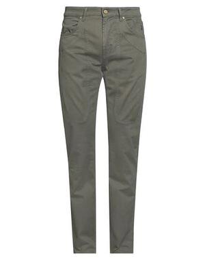JECKERSON Man Pants Taupe Size 30 Cotton, Elastane Green