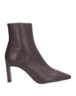 BIANCA DI Ankle Boots Plum Size Leather - Purple