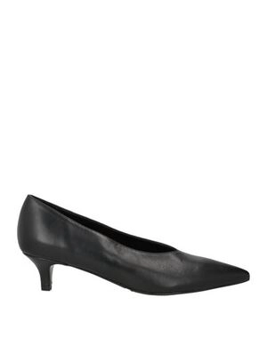 BIANCA DI Pumps Size Leather - Black