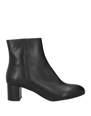 BIANCA DI Ankle Boots Burgundy Size Leather - Black