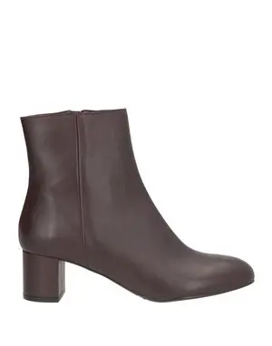 BIANCA DI Ankle Boots Burgundy Size Leather - Red