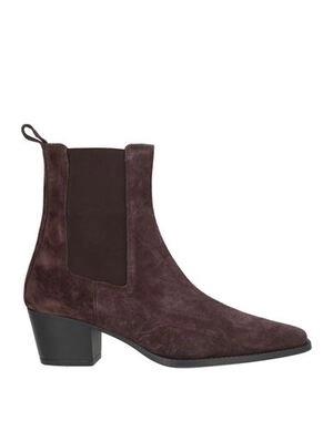 BIANCA DI Ankle Boots Dark Size Leather - Brown