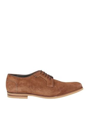POLLINI Lace-up Shoes Size Leather - Brown