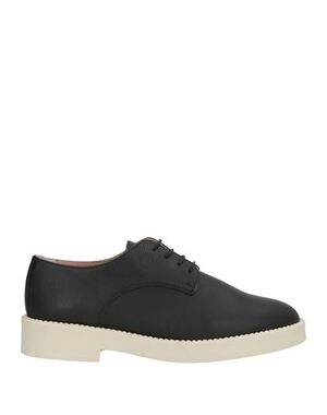 POLLINI Lace-up Shoes Size Calfskin - Black