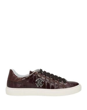 Roberto Cavalli Sneakers Chocolate Size Leather - Brown