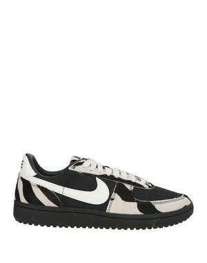 Nike Sneakers Size Leather, Textile Fibers - Black
